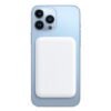Wiwu snap cube magnetic wireless charging 5000mah power bank white ...